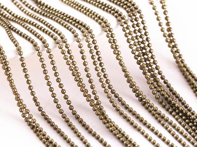 China Beads Chains Metal Mesh Curtain For Decoration Room Dividers for sale