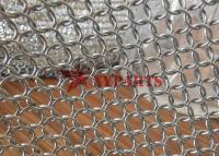China Ss Weld Ring Mesh Curtain As Space Division For Architectural Decoration for sale