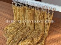 China Stainless Steel Architectural Wire Ringmesh Chainmail For Decoration Curtain Drapery for sale