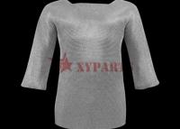 China ø2.0*20mm Carbon Steel Ring Mesh Fabric As Divider For Interior Decoration for sale
