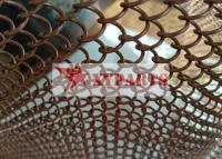 China Aluminum Chain Mail Metal Mesh Curtain Used For Space Divider for sale