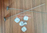 China Removable Blanket Insulation Anchor Pins With Round Self Locking Washer for sale