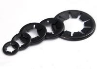 China Manganese Steel 3mm Starlock Push On Fasteners For Retaining Imperial Round Shafts for sale