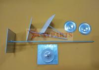 China Hvac System Aluminum Metal Insulation Stick Pins For Fixing Rockwool Board for sale