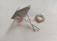 China 50mm Galvanized Self Stick Insulation Pins With Aluminum Pins for sale