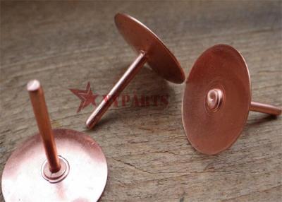 China 2 Mm X 20 Mm Copper Disc Rivets For Fixing Of Fibre Cement Slates for sale