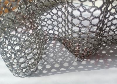 China 1.2x10mm Stainless Steel Ring Mesh Curtain Use As Room Divider for sale