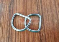 China 30x25mm Dee Ring Welded Stainless Steel D-Ring Pin For Removable Blanket for sale