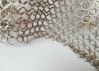 China 7mm Stainless Steel Ring Mesh Curtain Architectural for sale