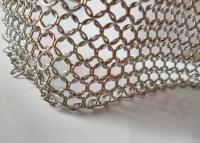 China 7mm Stainless Steel Ring Mesh Curtain Architectural for sale