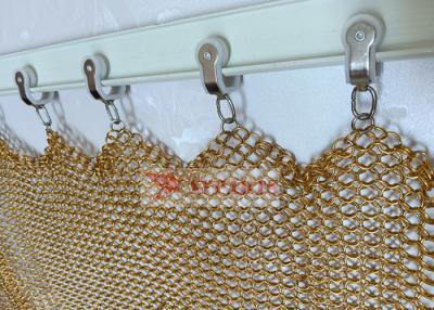 China Durability And Flexibility Chain Mail Curtain In Architectural Design for sale