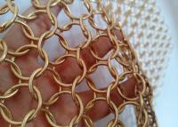 China Welded Or Non Welded Stainless Steel Round Ring Mesh For Decoration And Security for sale