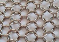 China 12mm Hanging Stainless Steel Chainmail Curtain For Exterior Wall Cladding for sale
