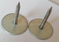 China 3.4mm Galvanized Steel Capacitor Discharge Insulation Welding Pins For Exhaust Air Duct for sale