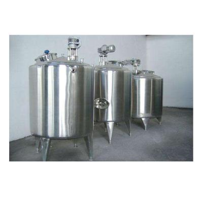 China Electric Liquid Detergent High Shear Mixing Tank Stainless Steel Customized for sale