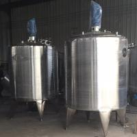 China 500L Stainless Steel Jacketed Reactor with Agitator and Temperature Control for Chemical Synthesis for sale