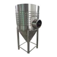 China 500 Liters Fermentation Tank Electric Heated Vacuum Seed Fermenter for sale