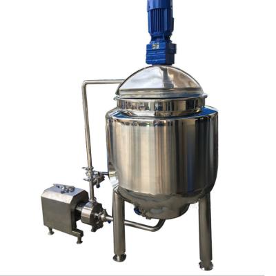 China Industrial 500L Inline Rotor-Stator Homogenizer for Powder-Liquid Dispersion & Emulsifying for sale