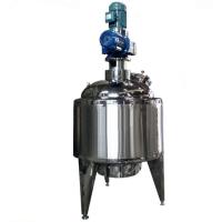 China 200 Gallon Vacuum Emulsifying Mixer Siemens Touch Screen Electric Heating 2800rpm Homogenizer Speed for sale