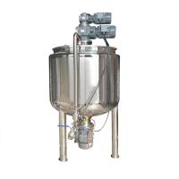China Professional Vacuum Emulsifier For Creams Gels Sauces - Siemens Touch Screen Control for sale