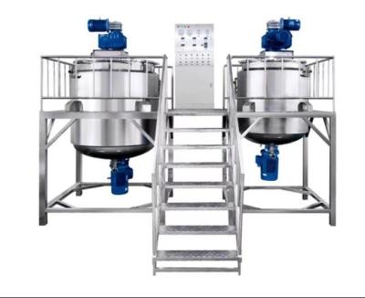 China Automated Stainless Steel Detergent Manufacturing Line With Electric / Steam Heating for sale