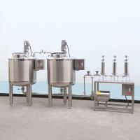 China 500L Stainless Steel Inline High Shear Mixer Homogenizer for Continuous Powder-Liquid Dispersion for sale