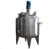 China 1000L Stainless Steel Jacketed Mixing Tank with Heating Cooling Temperature Control for Chemical for sale