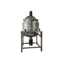 China High Shear Inline Homogenizer Mixer with SS316L Material for 1-5 Micron Particle Size and 500-5000 L/h Flow Rate for sale