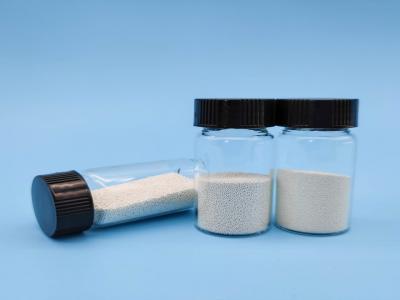 China White Ceramic Microbeads 600μm-850μm Ceramic Media For Deburring for sale