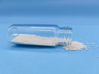 China Deburring White Ceramic Beads 250μm-425μm High Specific Gravity for sale