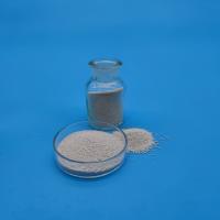 China 65 Zirconia Grinding Media 0.60mm-0.80mm White Ceramic Balls 32% Glass Phase for sale