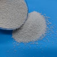 China Dust Free Pretreatment Z300 Ceramic Microbeads , White Spherical Ceramic Abrasive Media for sale