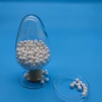 China Non Porous Ceramic Shot Peening 0.8mm White High Alumina Ball for sale