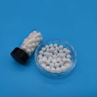 China Industrial White Ceramic Blasting Media Material Ceramic Specific Gravity 2.6-2.8 for sale