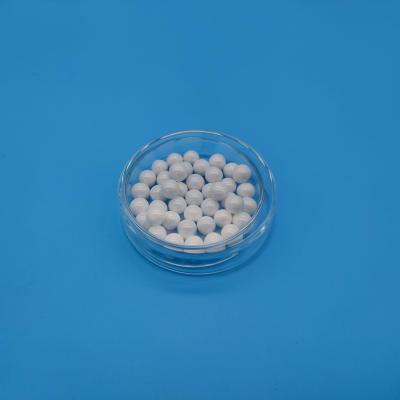 China White Ceramic Beads Blasting Media Smooth Finished for sale