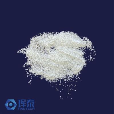 China Density 2.5 to 3.5 Gcm3 Ceramic Blasting Media Ceramic Bead Ball Blasting Media Featuring Melting Point 2050°C Suitable for Metal Cleaning for sale