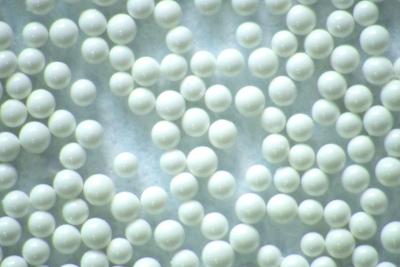 China Zirconia silicate grinding ball used in shot peening media for sale