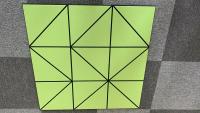 China Eco-Friendly Practical Felt 3d Hexagon Acoustic Panel Polyester Fiber for sale