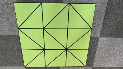 China Eco-Friendly Practical Felt 3d Hexagon Acoustic Panel Polyester Fiber for sale