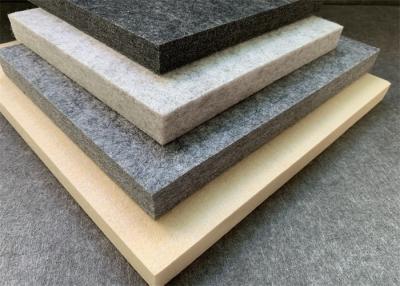 China PET Felt Panel 15mm 600x1200mm Burgundy Warm Tone Acoustic Tile for sale