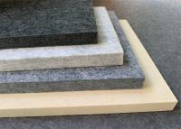 China PET Felt Panel 15mm 600x1200mm Burgundy Warm Tone Acoustic Tile for sale