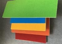 China Velcro Loop Surface Board Pet Felt Acoustic Panels Pin Board 9mm Thickness for sale