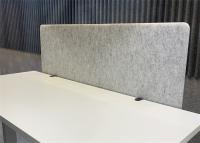 China Polyester Fiber Echo Panel 18mm Sound Absorbing Desk Dividers for sale