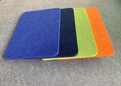 China 20mm Charcoal Color Pet Felt Acoustic Panels Prevent Mildew B Level Fire Retardant for sale