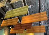 China Vertically Acoustic Ceiling Baffles / Suspended Acoustic Baffles For Office for sale