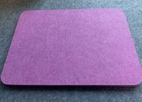 China PET Acoustic Panel 12mm 1220x2440mm Black High NRC Sound Absorber for sale