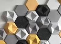 China Anti Static 3D Felt Wall Panels Diffuser 12mm Thickness for sale