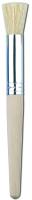 China Professional Artist Oil Paint Brushes , Natural Short Bristle Paint Brushes For Students for sale