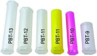 China Tough Plastic Paint Brush Tube Artist Painting Portfolio Transparent Type for sale
