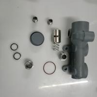 China Design Oil Filter Base for LIUTECH Air Screw Compressor Spare Parts Metal Material for sale